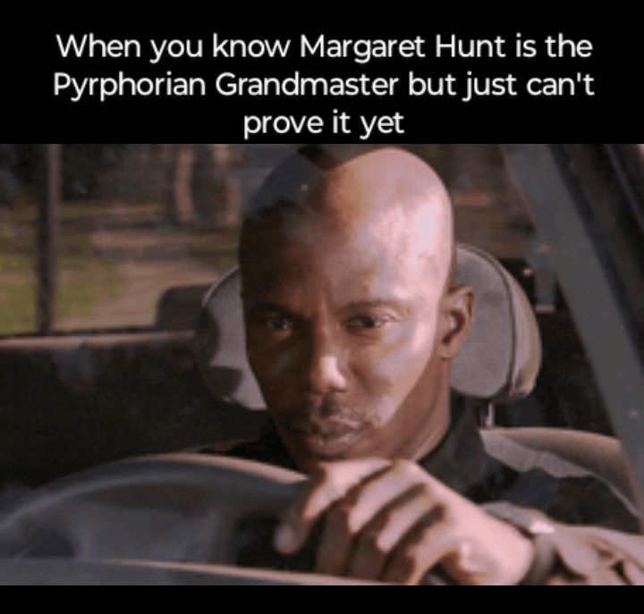 The first post of the community, and it's a "Doakes is suspicious" meme ...